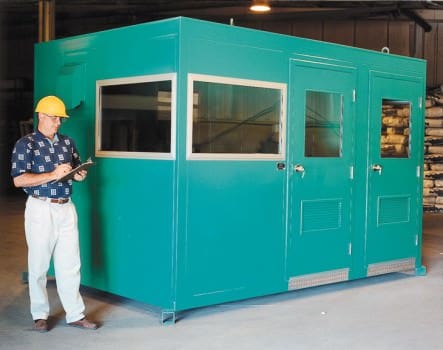 Industrial Booth | Industrial Booths | Portable Steel Buildings