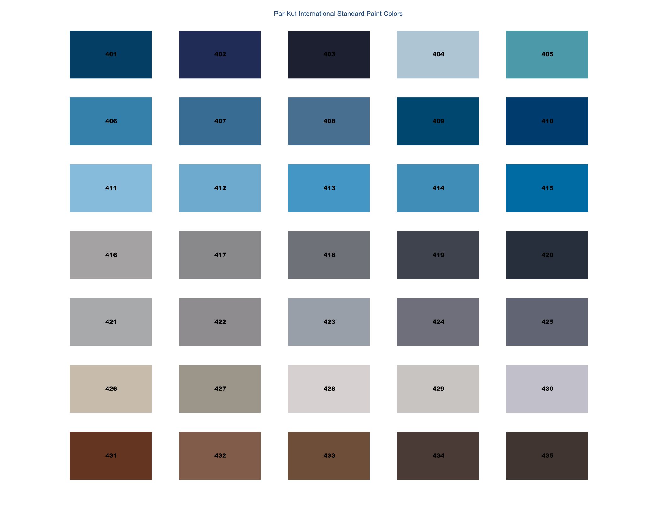 Color Sheets