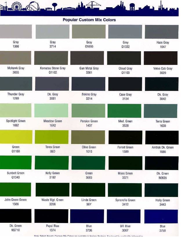 Color Sheets