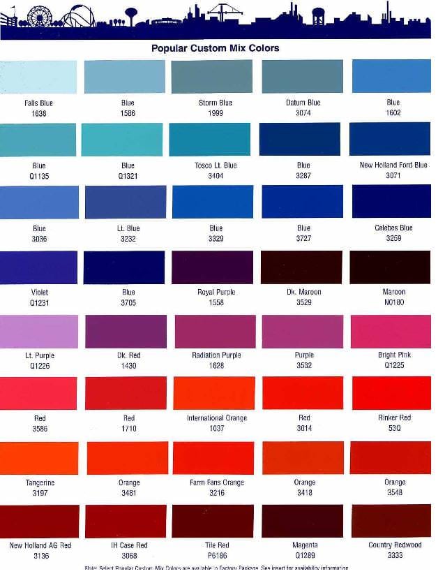 Color Sheets