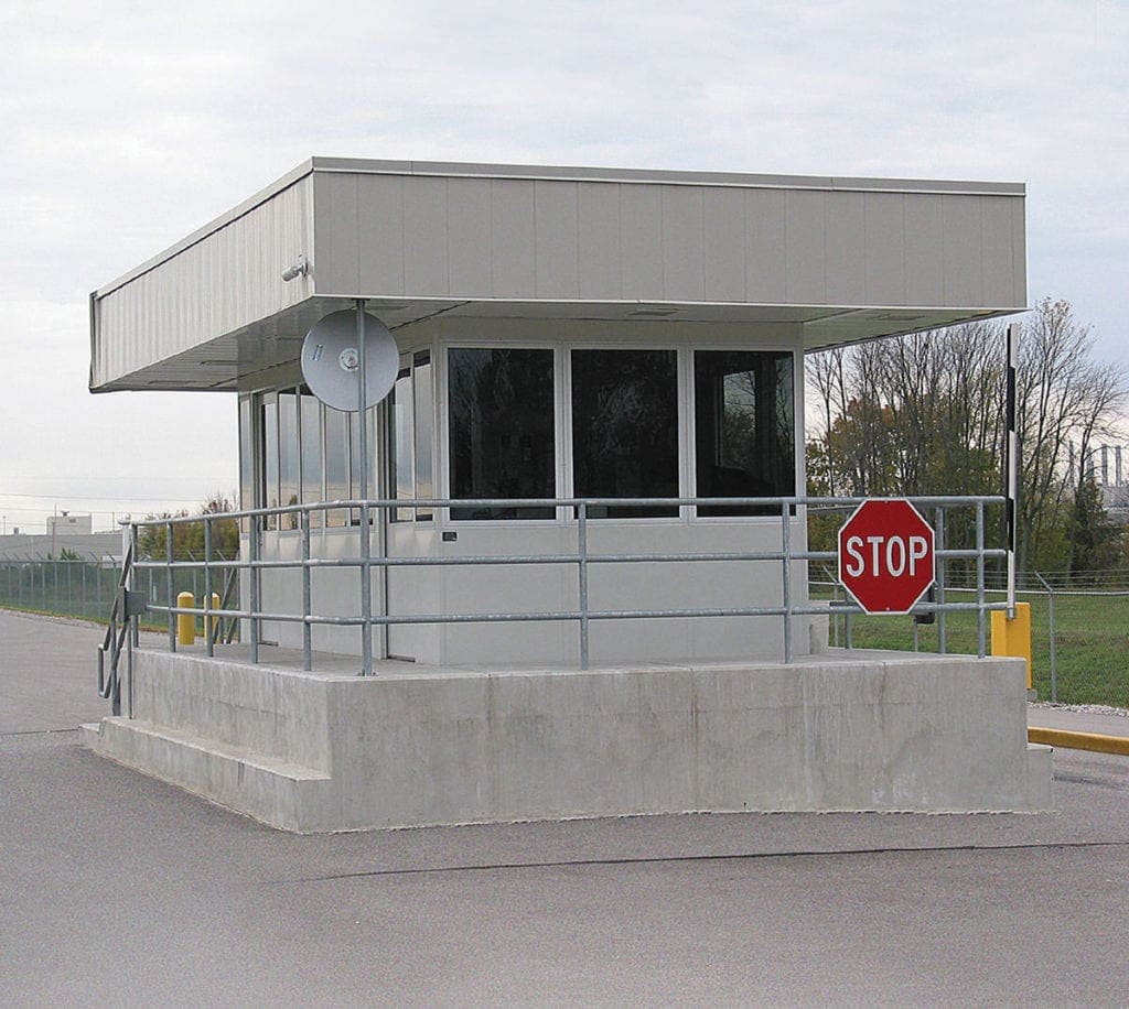 Security Booth | Security Booths | Portable Steel Buildings - Par-Kut